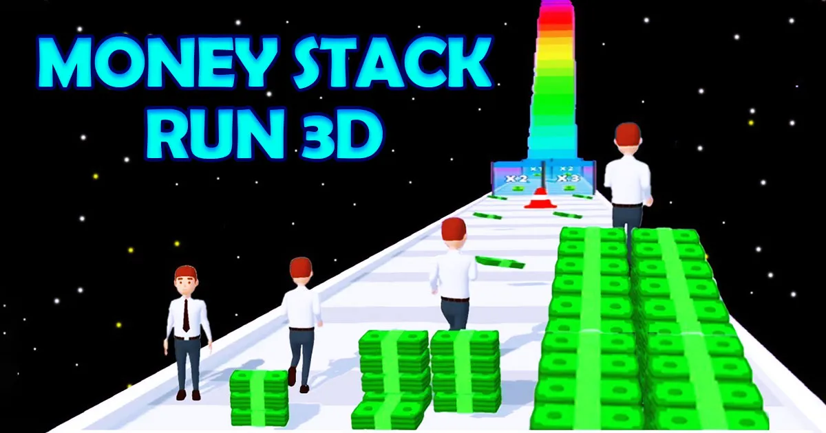 Money Stack Run 3D - Play free on OP Game